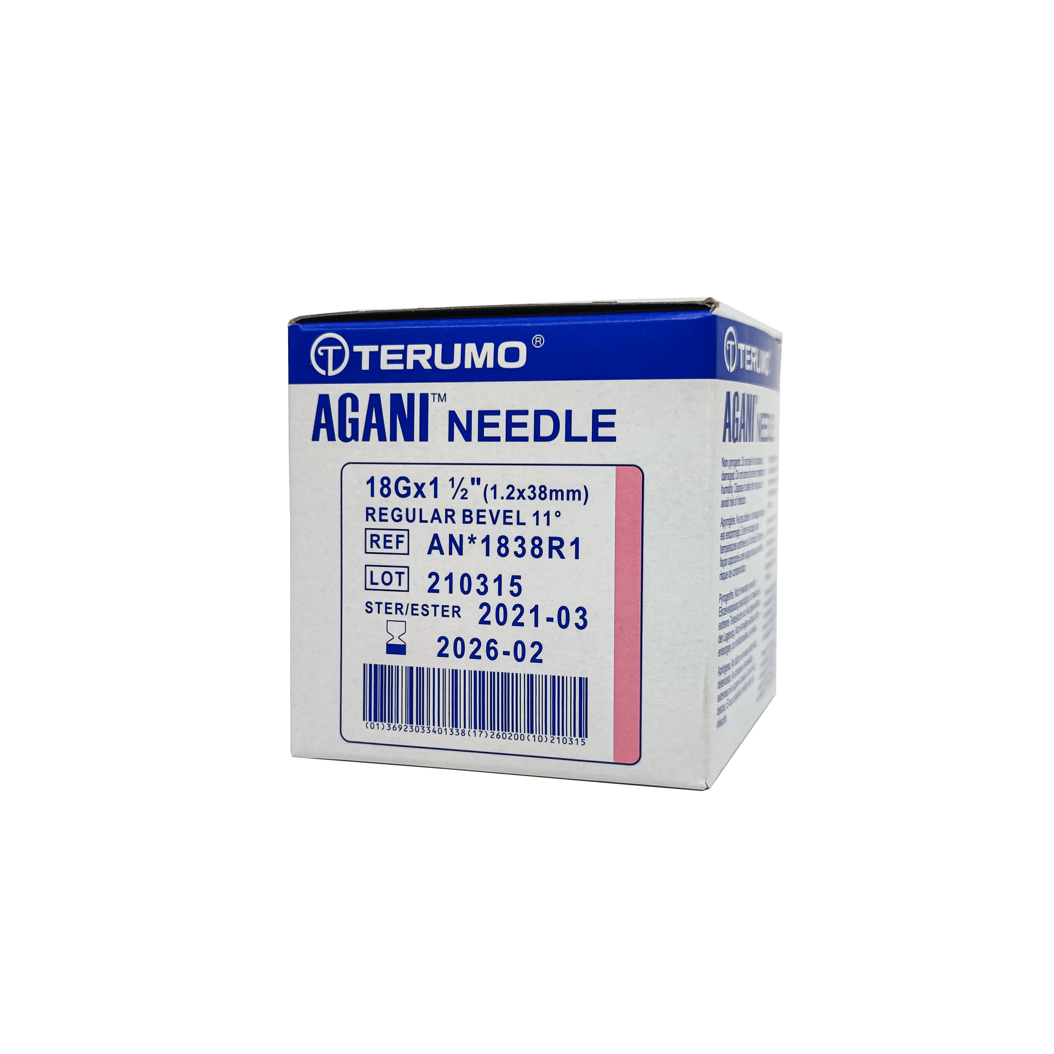 Needles Terumo Agani | Centrale Fillers