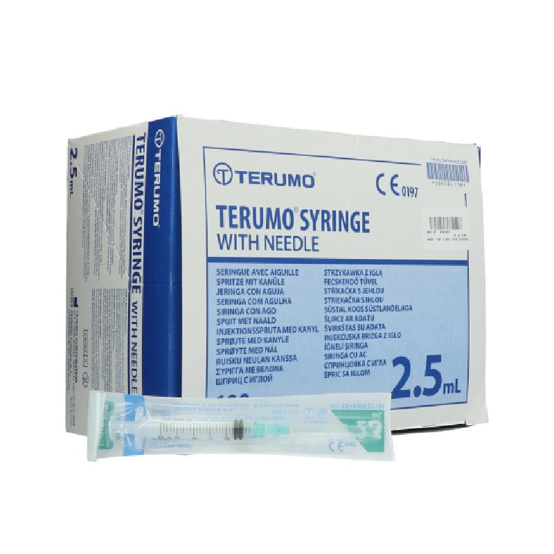 Stříkačka a jehla 26G 0.5x13mm Terumo | Centrale Fillers