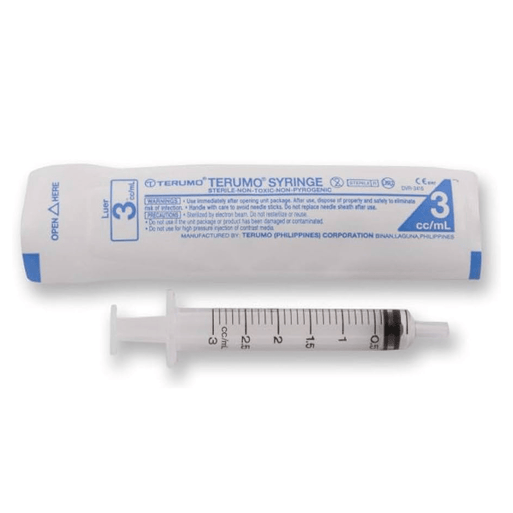 TERUMO 3ml needle-free syringes | Centrale Fillers
